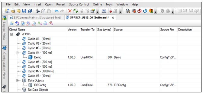 Communicating Between B&R And Allen-Bradley Over Ethernet/IP