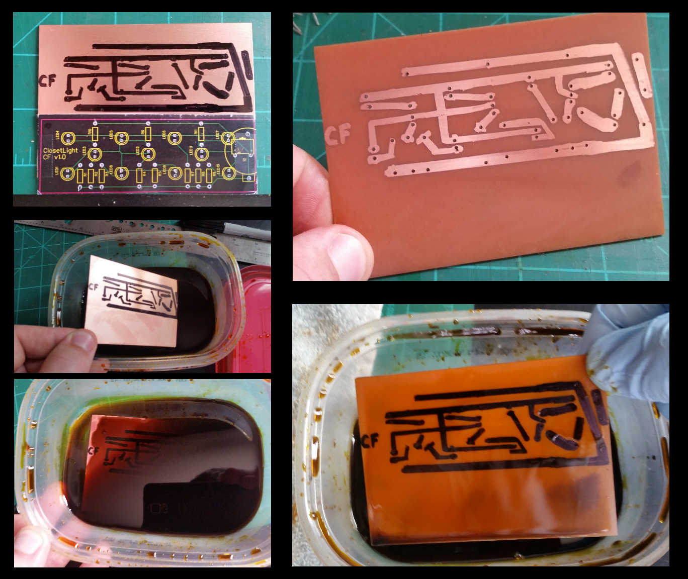 Five Steps to Etching a Printed Circuit Board (PCB)