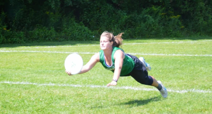 Ultimate Frisbee (aka, Ultimate)-Throwing & Catching