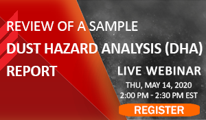 Webinar Review of a Sample Dust Hazard Analysis Report